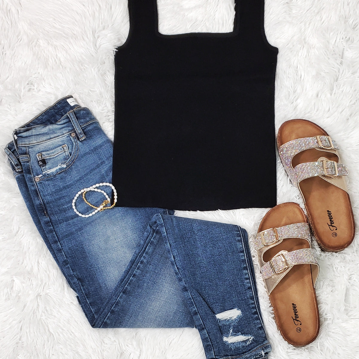 Harper Top - Black *XS & Large* – Bunky & Marie's Boutique